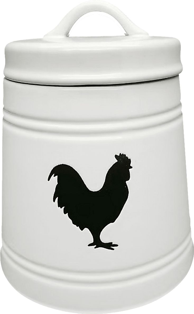 Gatling II White Jar - Rooms To Go