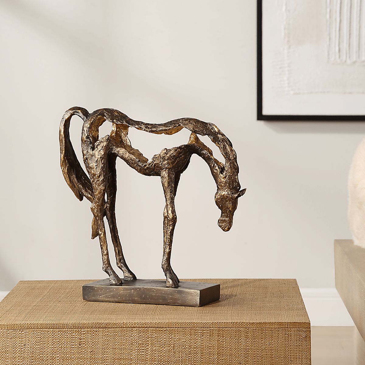 Gavaun Bronze Metal Sculpture | Rooms to Go