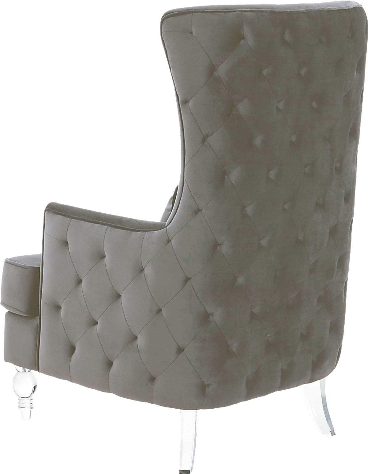 Gehron Gray Polyester Fabric Accent Chair | Rooms to Go