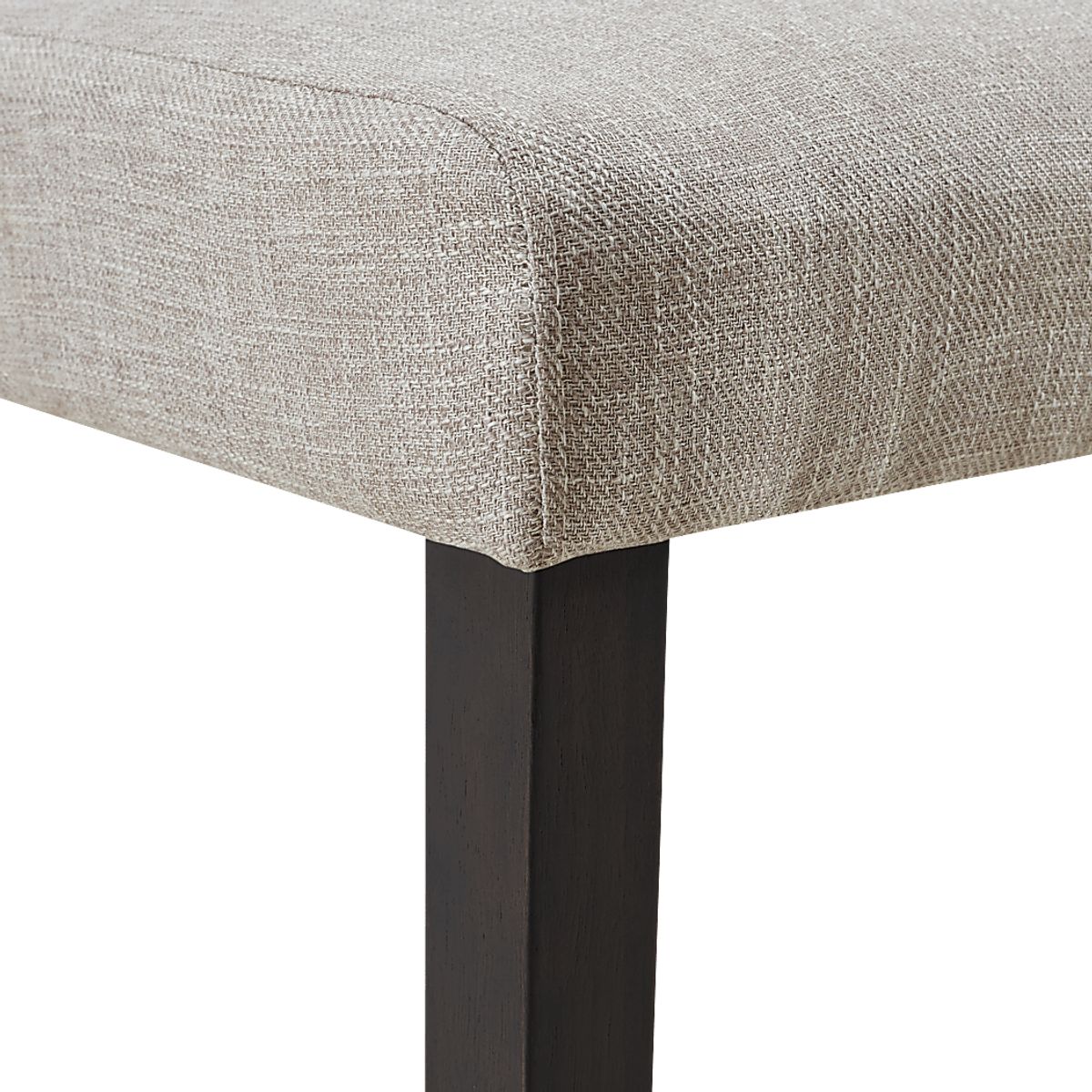 Gemedia Taupe Colors,Light Wood Polyester Fabric Side Chair, Set Of 2 ...