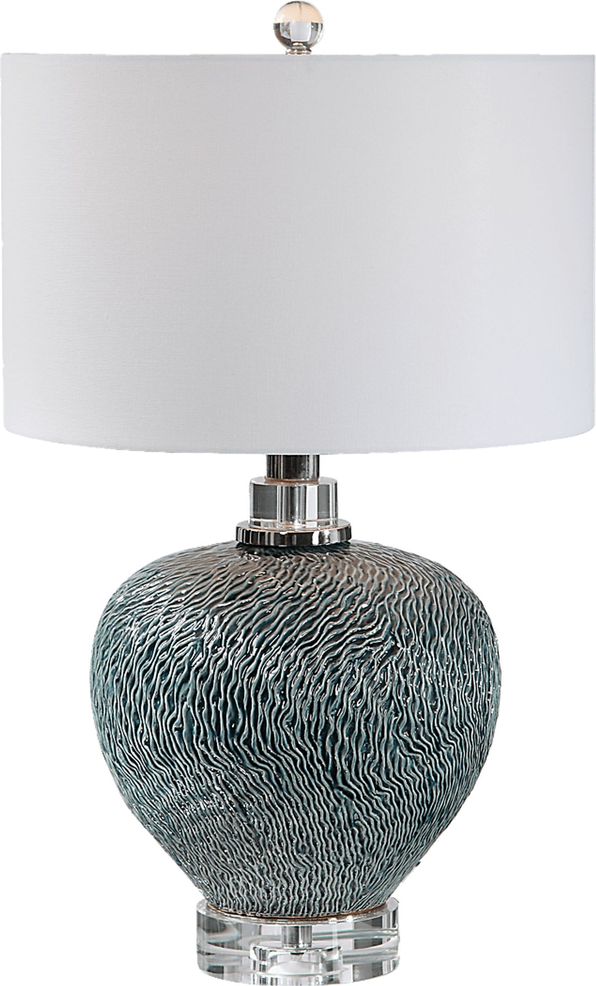 Genesis Cay Teal Blue,Green Table Lamp | Rooms to Go