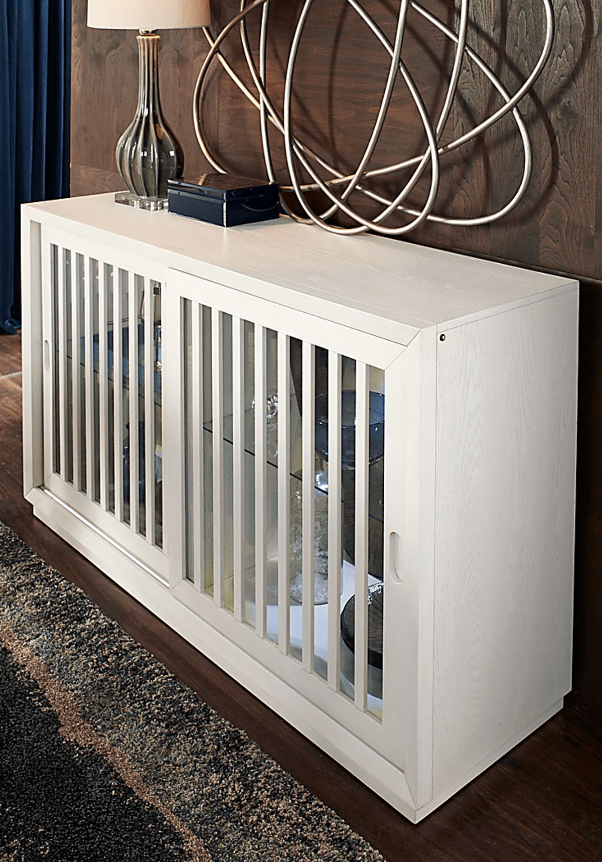 Geneva White Colors,White Server | Rooms to Go
