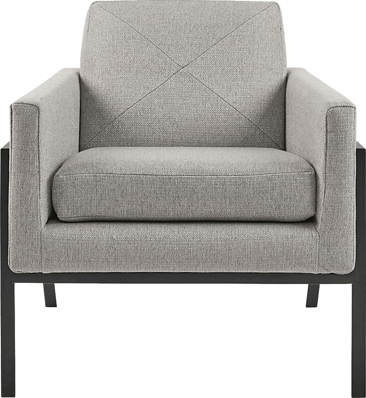 Genoa Way Gray Polyester Fabric Accent Chair | Rooms to Go