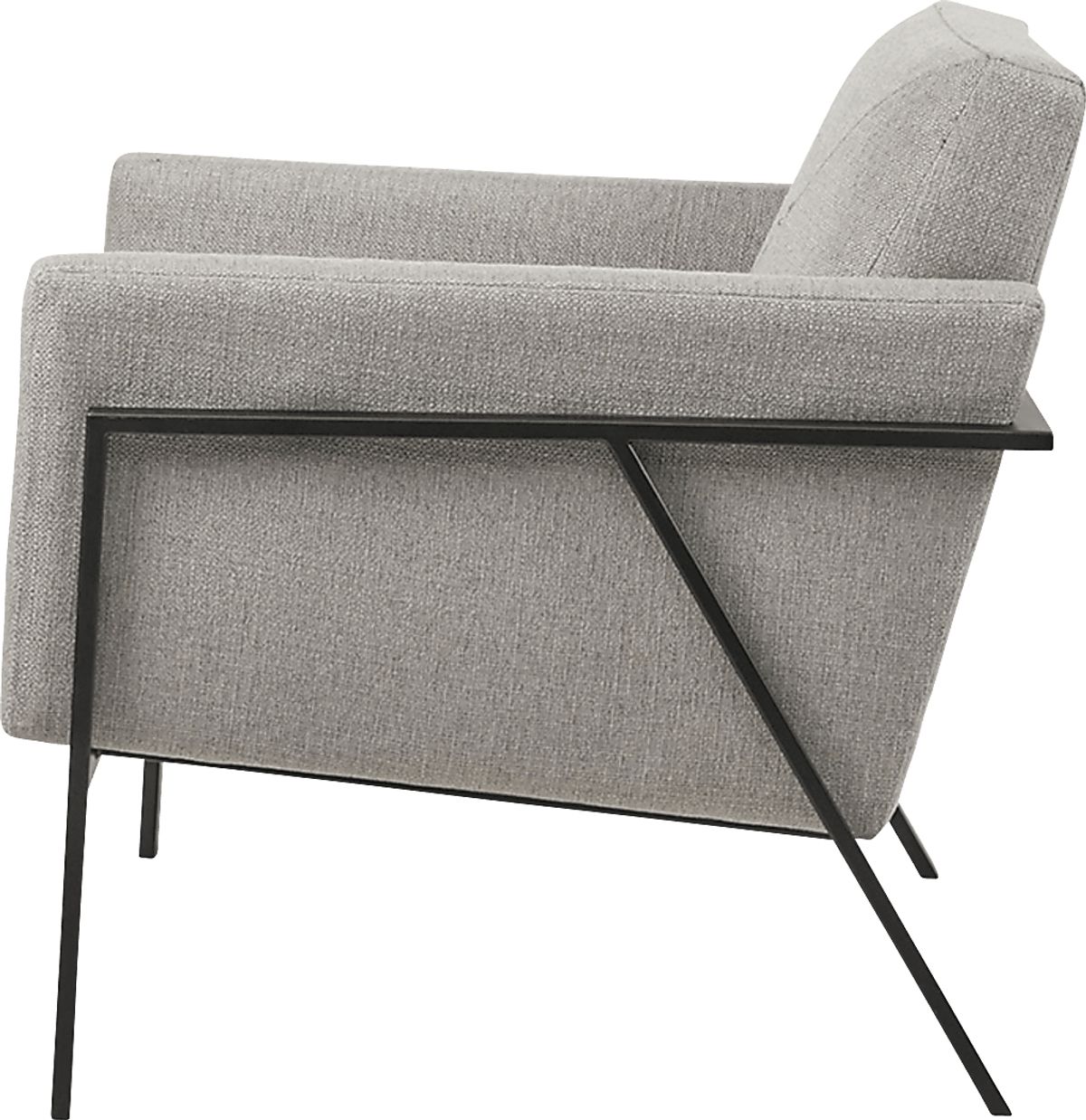 Genoa Way Gray Polyester Fabric Accent Chair | Rooms to Go