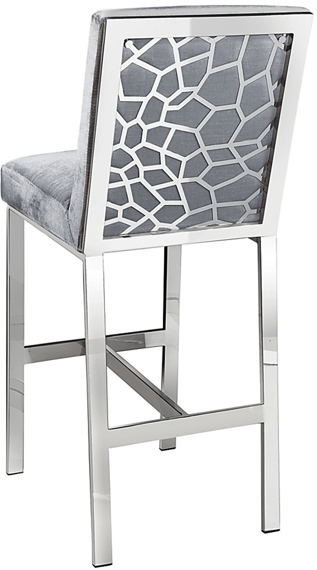 Gentain Gray Counter Height Stool | Rooms to Go