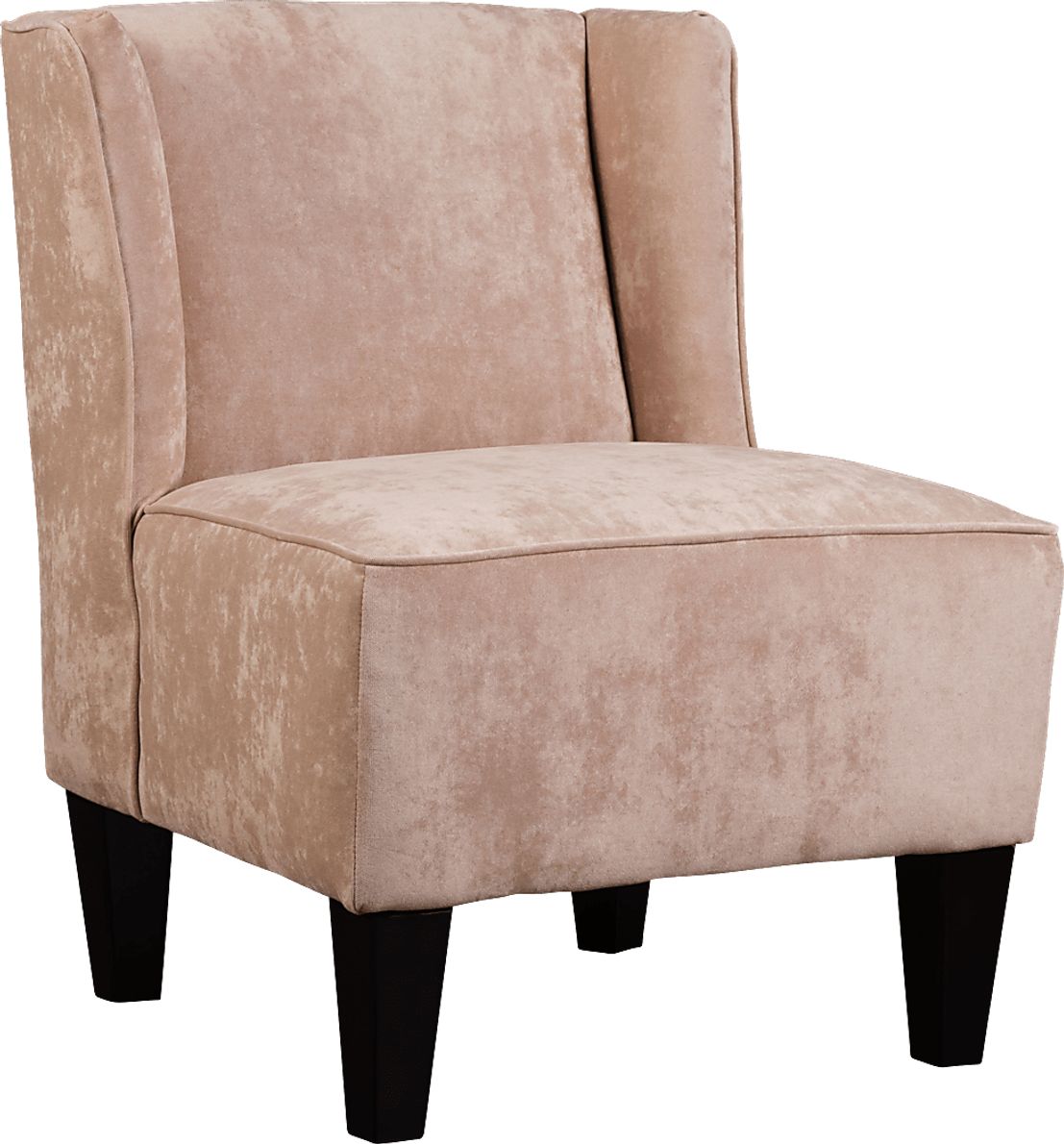 Georgie Pink Rose Polyester Fabric Accent Chair - Rooms To Go