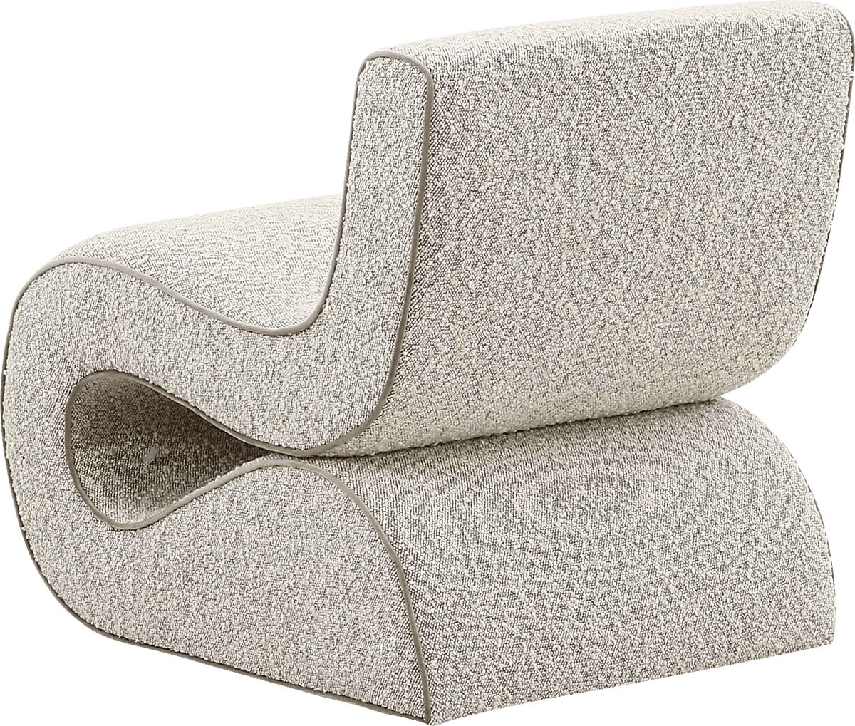 Gerig Gray Cotton,Polyester Fabric Accent Chair | Rooms to Go