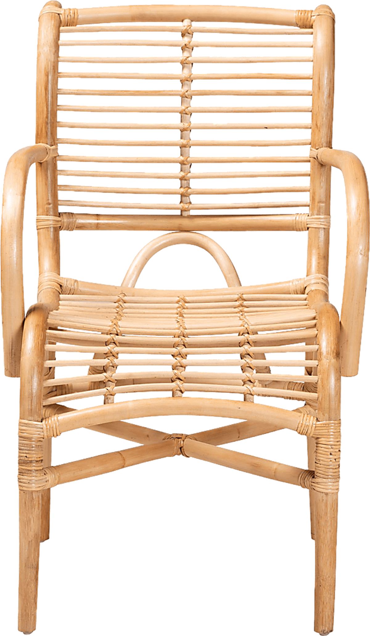 Gerlaugh Natural Beige,White Arm Chair | Rooms to Go