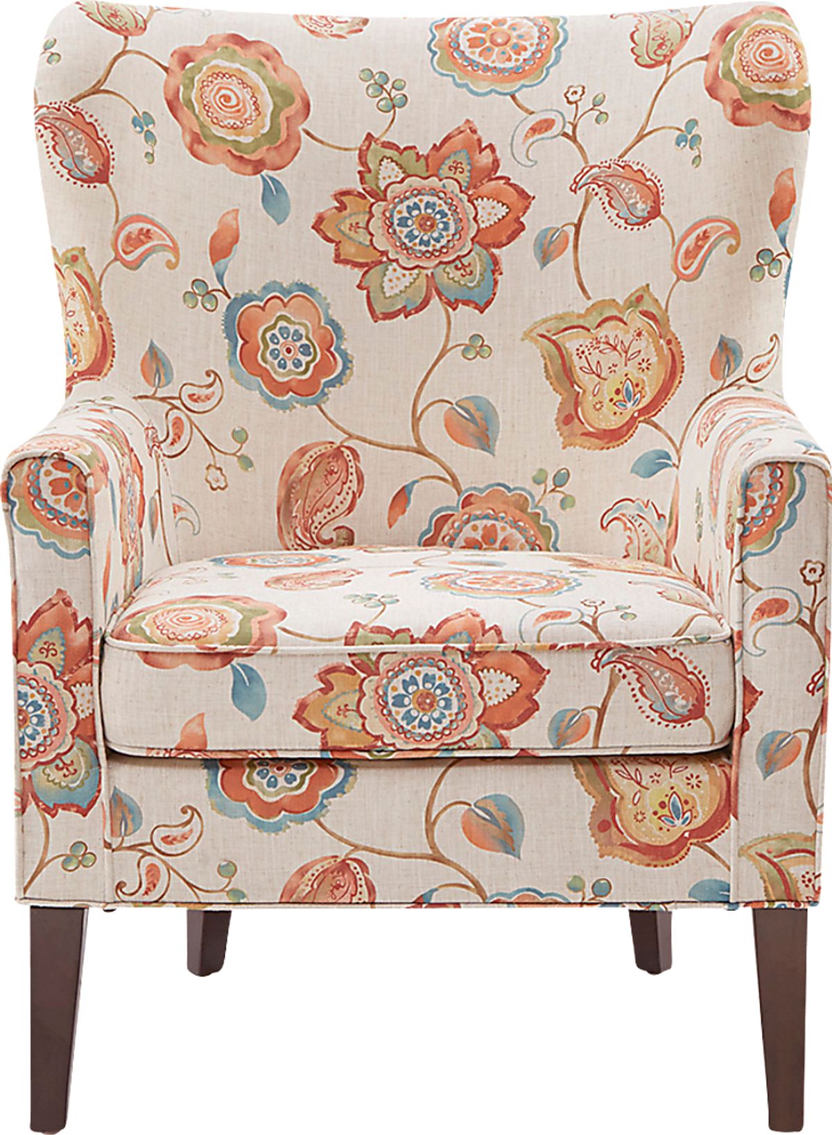 Gerod Beige Polyester Fabric Accent Chair | Rooms to Go