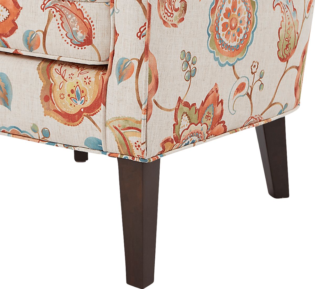 Gerod Beige Polyester Fabric Accent Chair | Rooms to Go