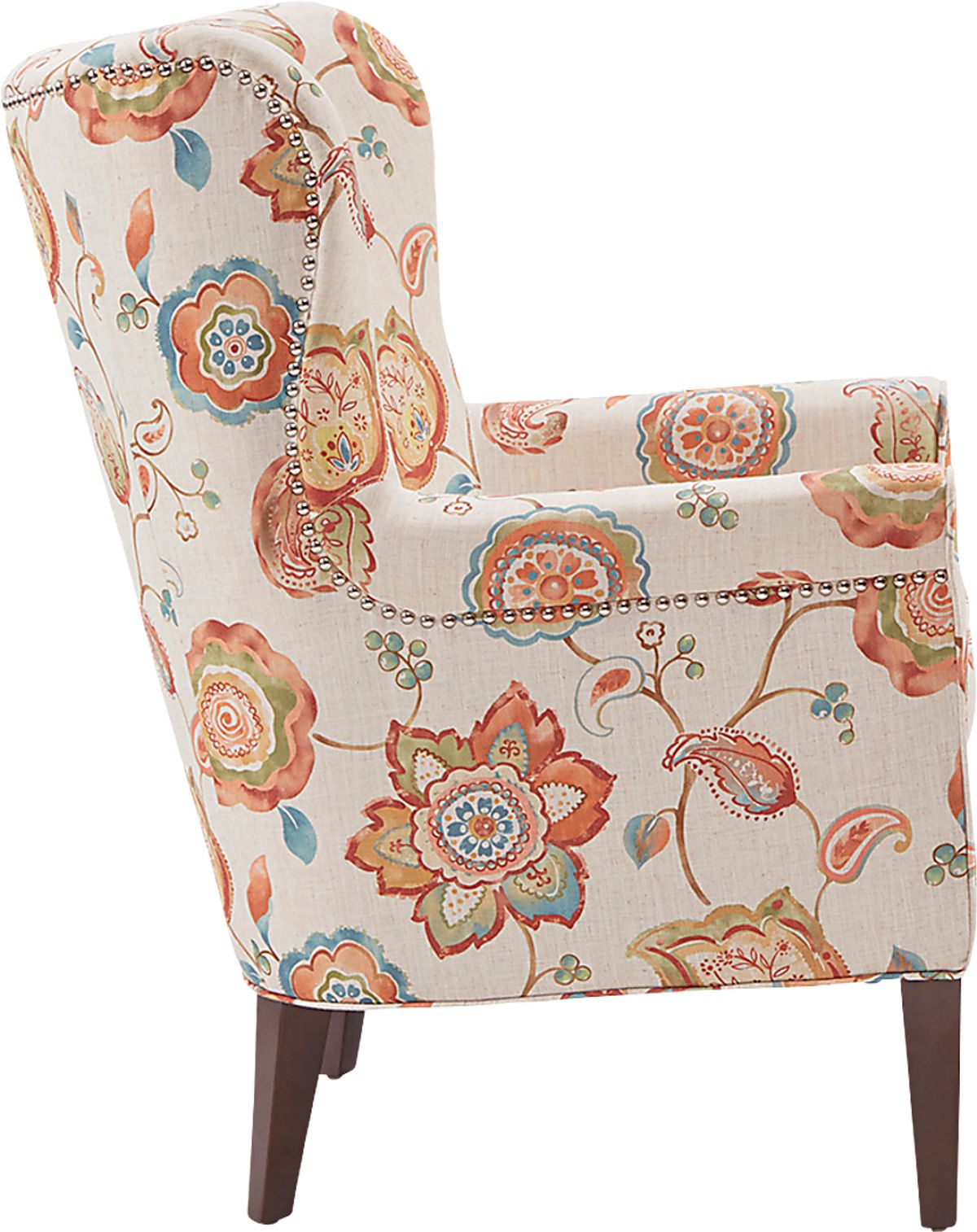 Gerod Beige Polyester Fabric Accent Chair | Rooms to Go