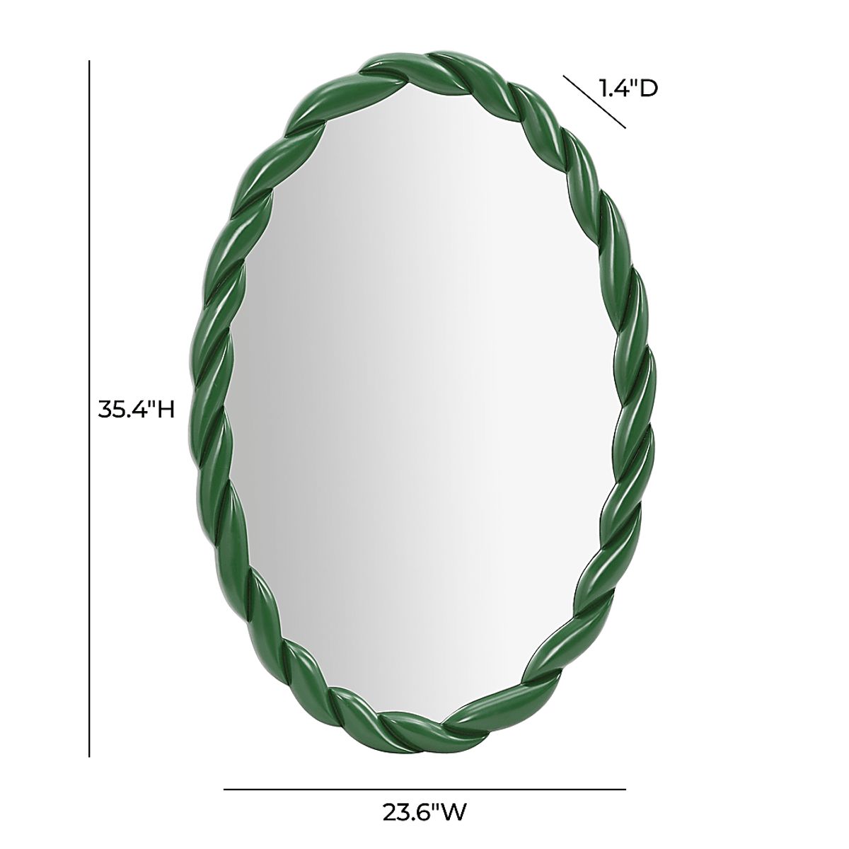 Getzelman I Green Colors Mirror | Rooms to Go
