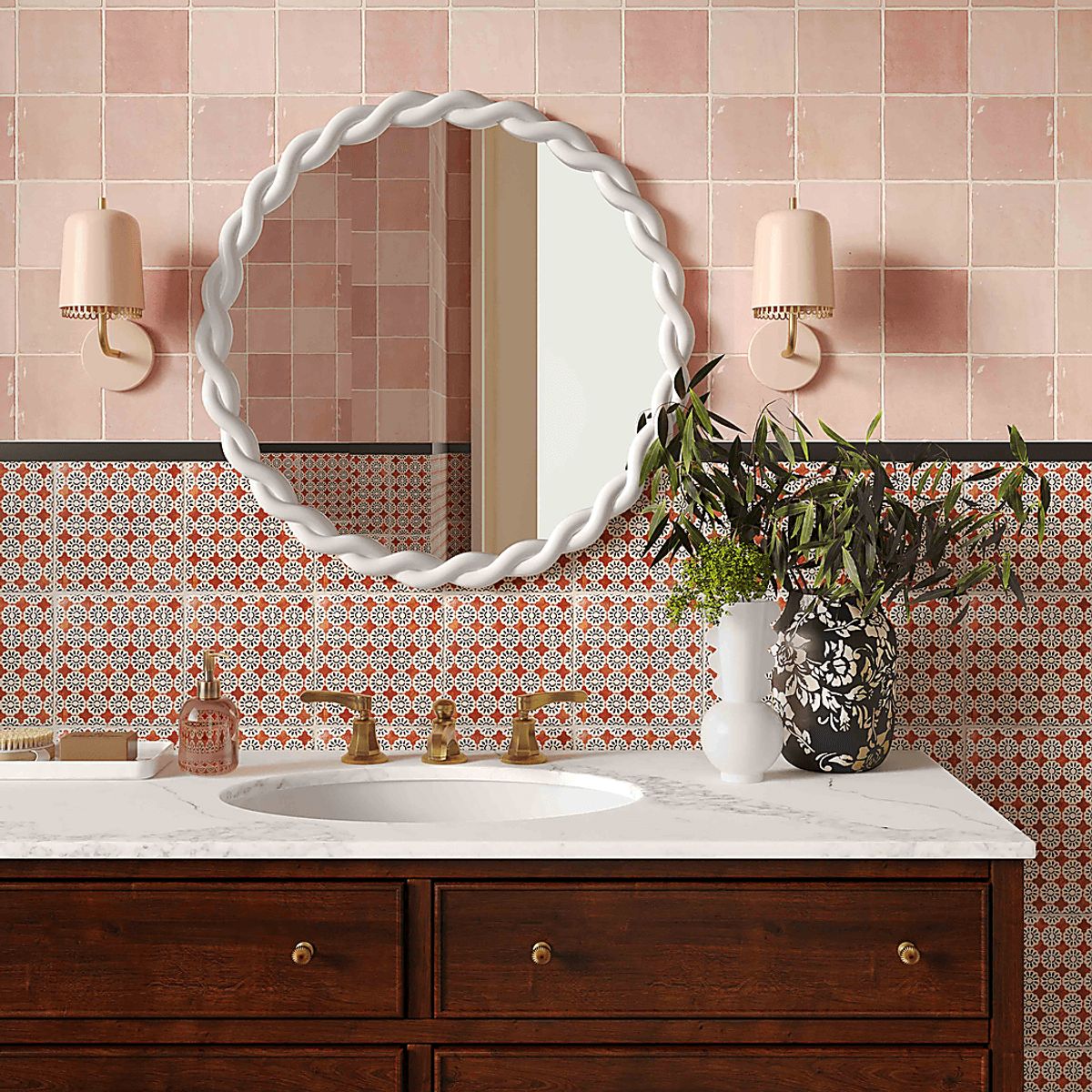 Getzelman II Cream Beige Mirror | Rooms to Go