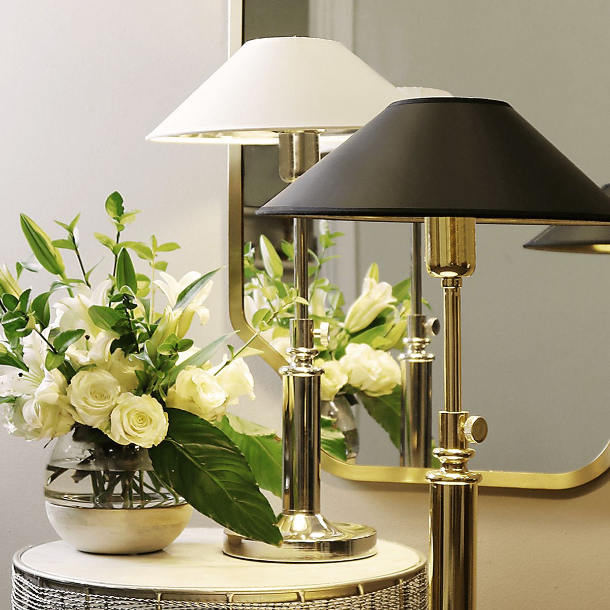 Gist Place Silver Gray Table Lamp | Rooms to Go