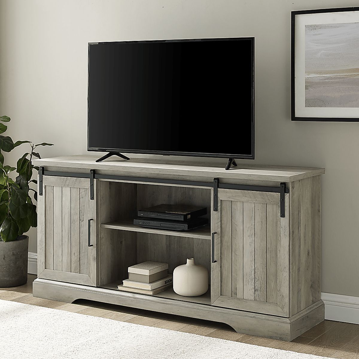Gladioa Gray 58" Consoles | Rooms to Go
