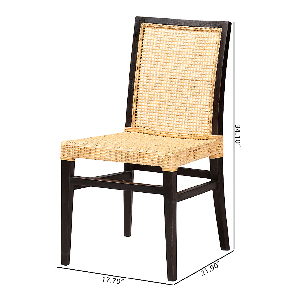 Glassmann Brown Dining Chair | Rooms to Go