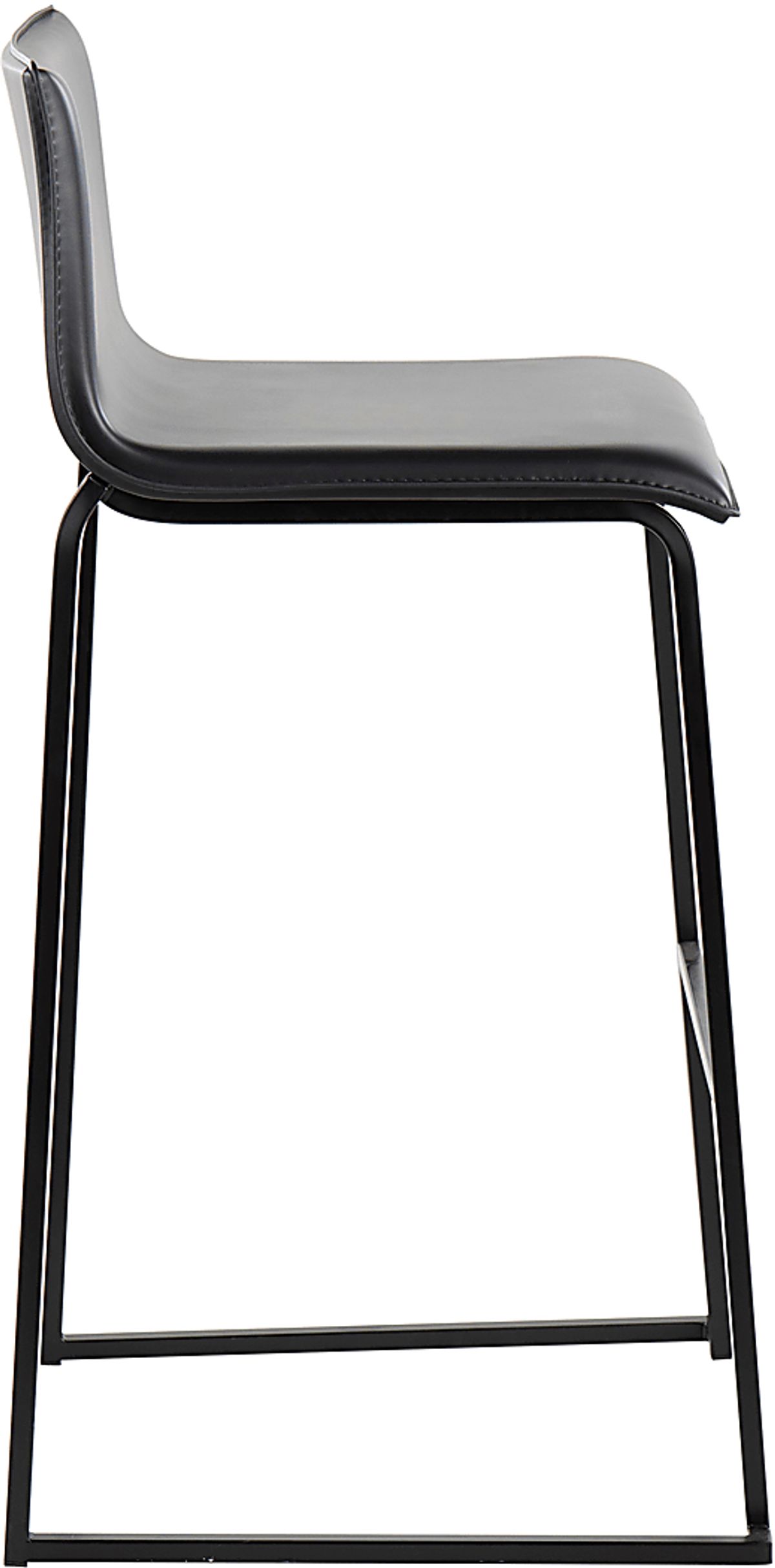 Glatigny II Black Black,Colors Polyurethane Fabric Barstool | Rooms to Go