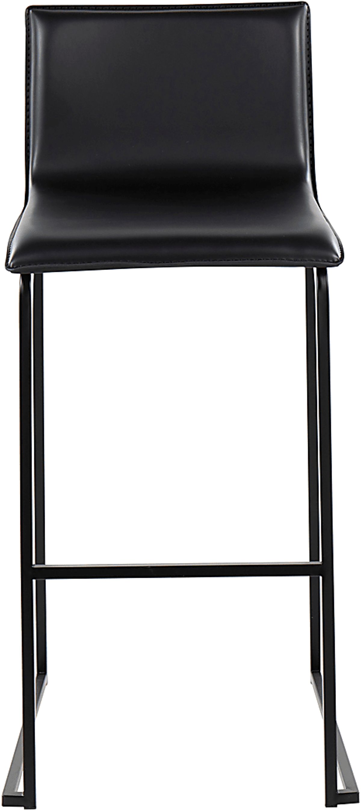 Glatigny II Black Black,Colors Polyurethane Fabric Barstool | Rooms to Go