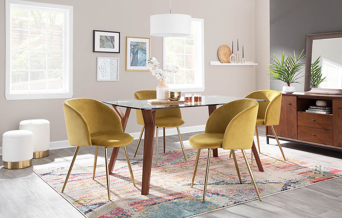 Glenburnie Yellow Colors Side Chair, Set Of 2 | Rooms to Go