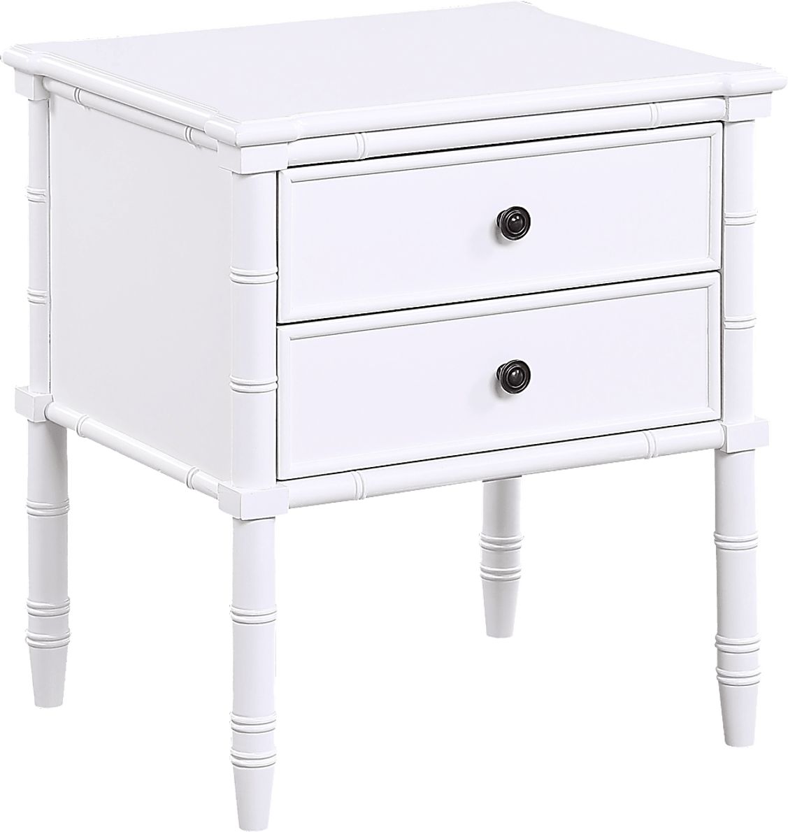 Glennford White Colors,White End Table - Rooms To Go
