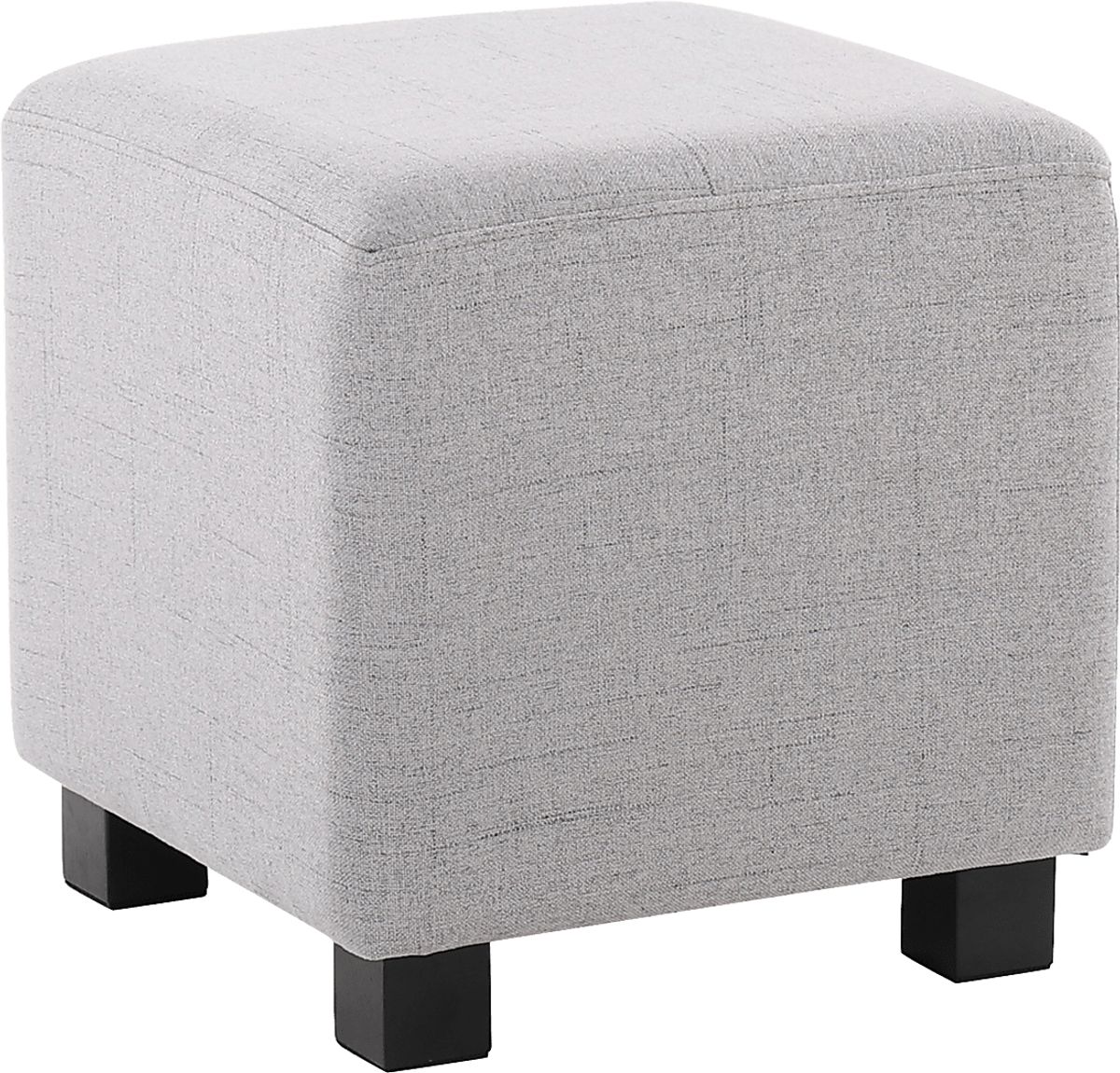 Glenward Gray Polyester Fabric Nesting Ottoman, Set Of 3 | Rooms to Go