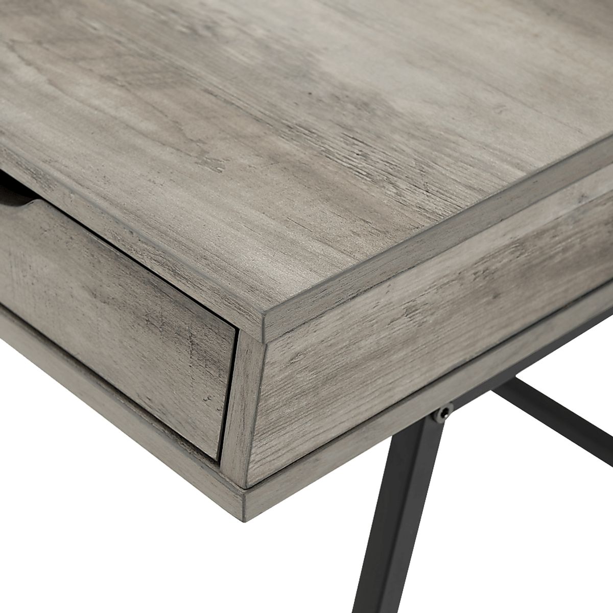 Glesman Gray Desk | Rooms to Go