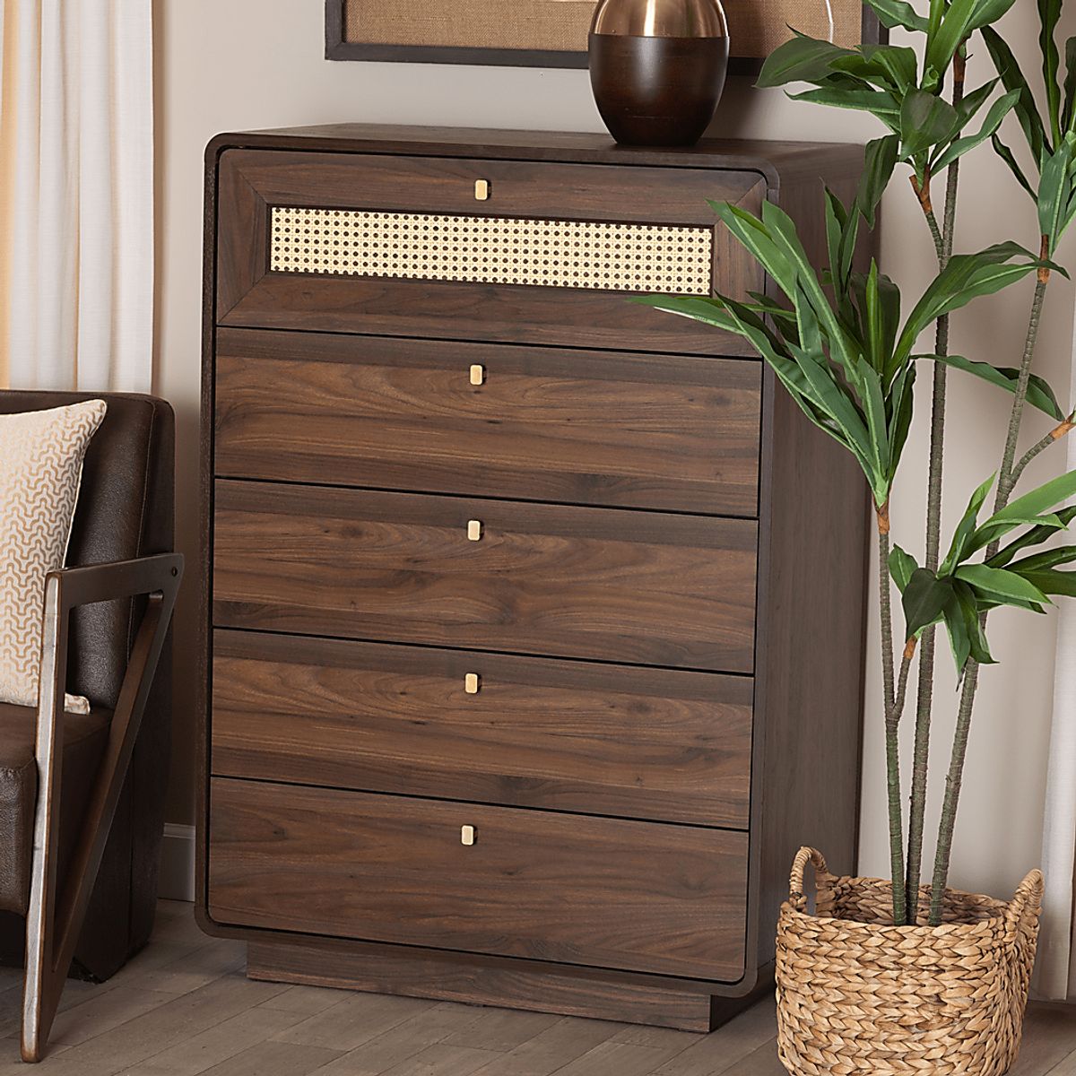 Glivens Brown Chest | Rooms to Go