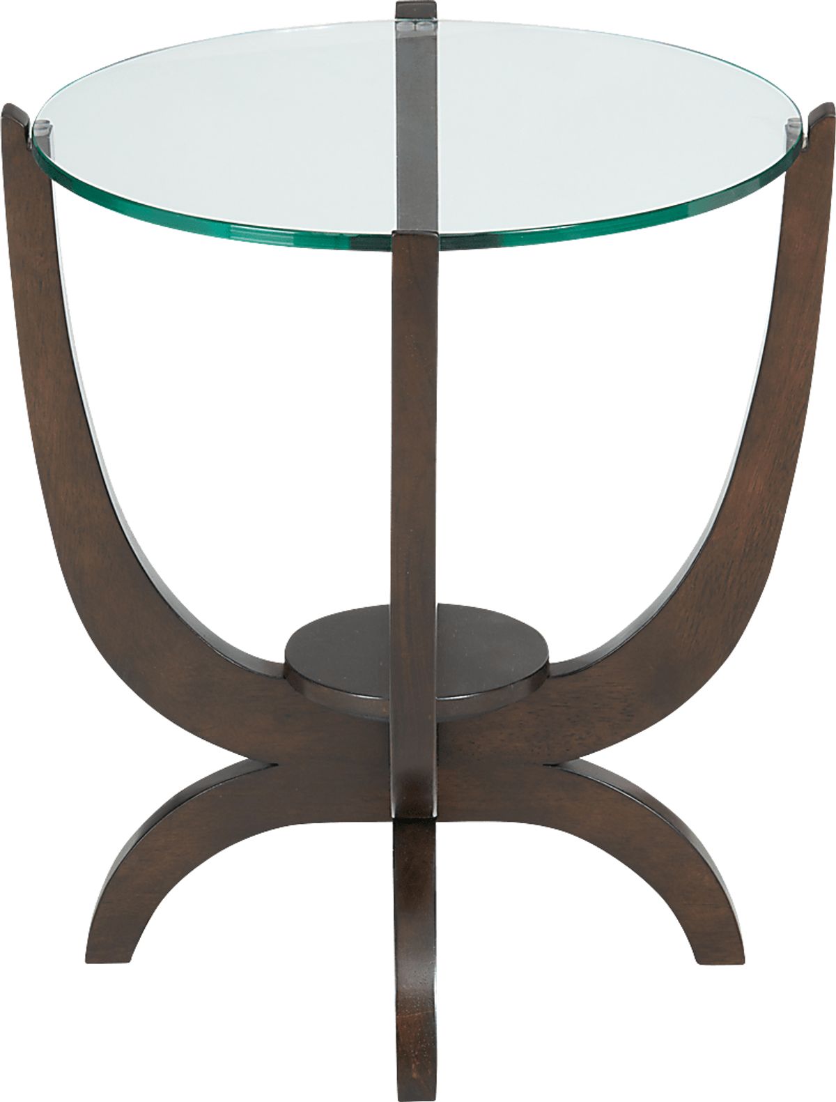 Glynnshire Brown Dark Wood Small Side Table | Rooms to Go