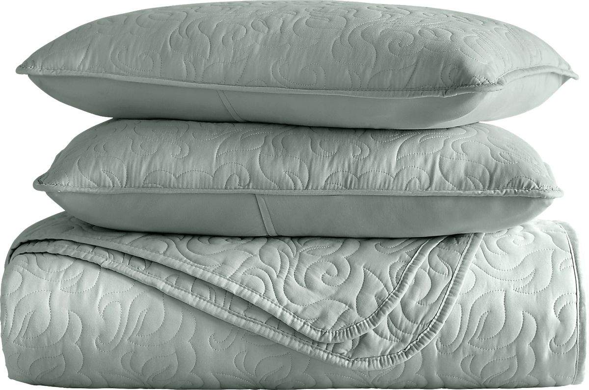 Goldhorn Green Bedding | Rooms to Go
