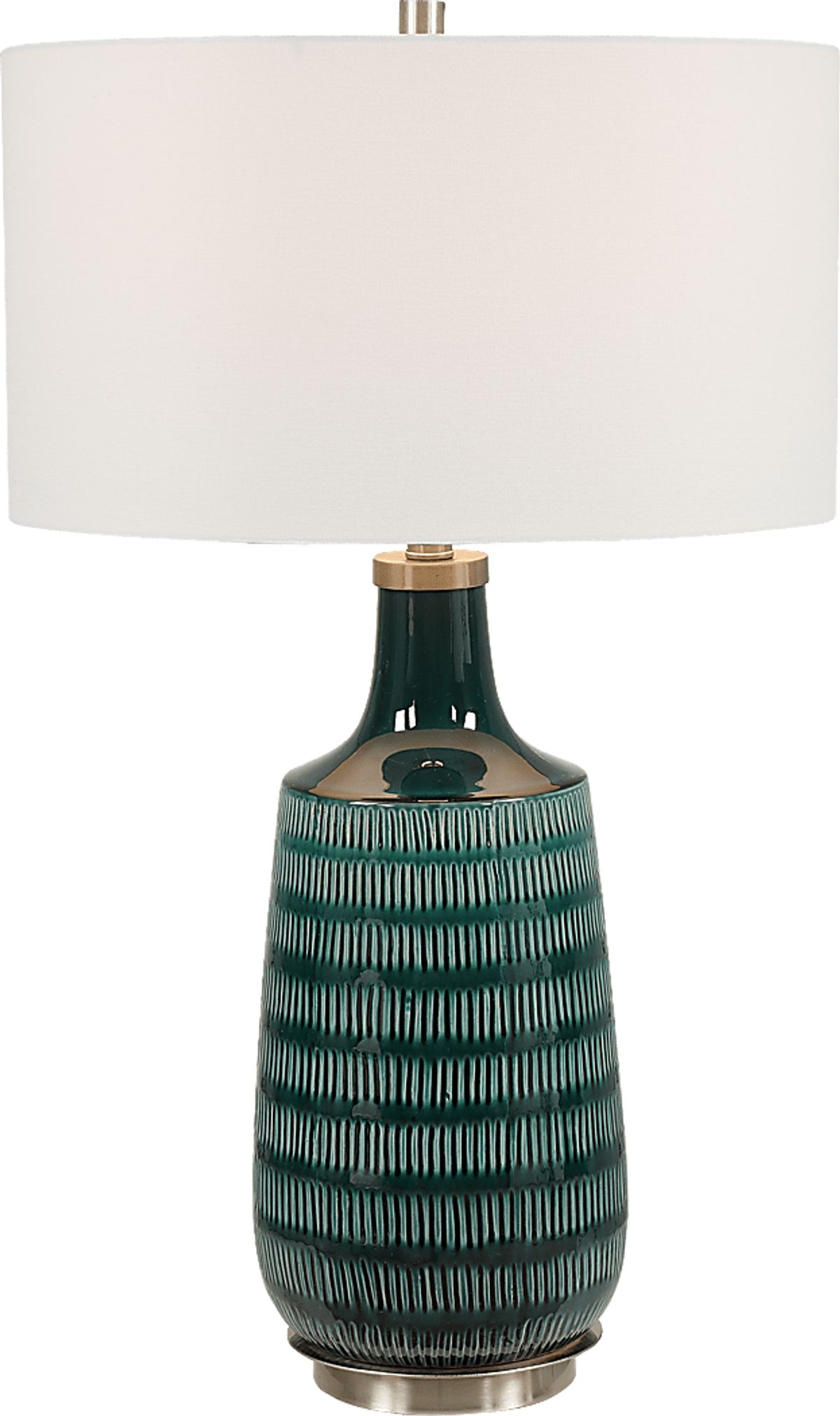 Gord Point Teal Blue,Green Table Lamp | Rooms to Go