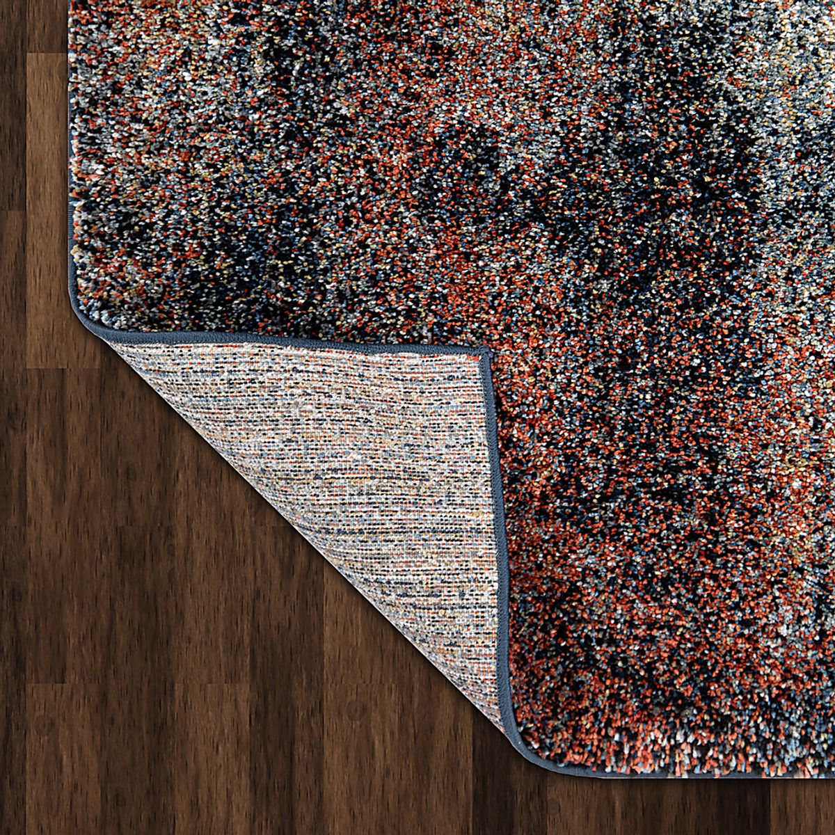 Gordon Multi Polyester,Polypropylene Fabric Rug | Rooms to Go