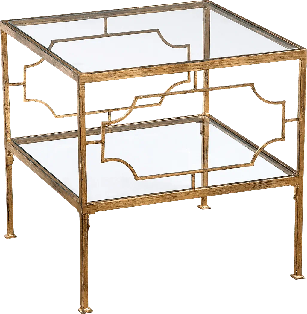 Gracemont Gold Colors,Metal Accent Table | Rooms to Go