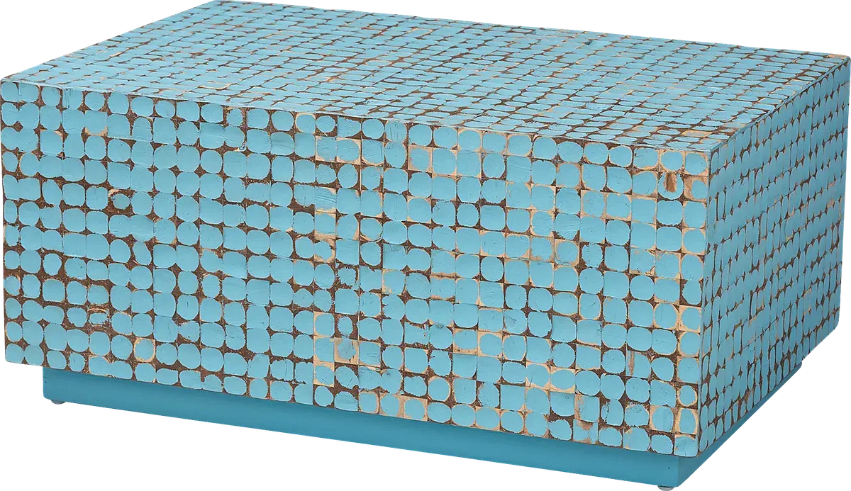 Grannery Blue Cocktail Table | Rooms to Go