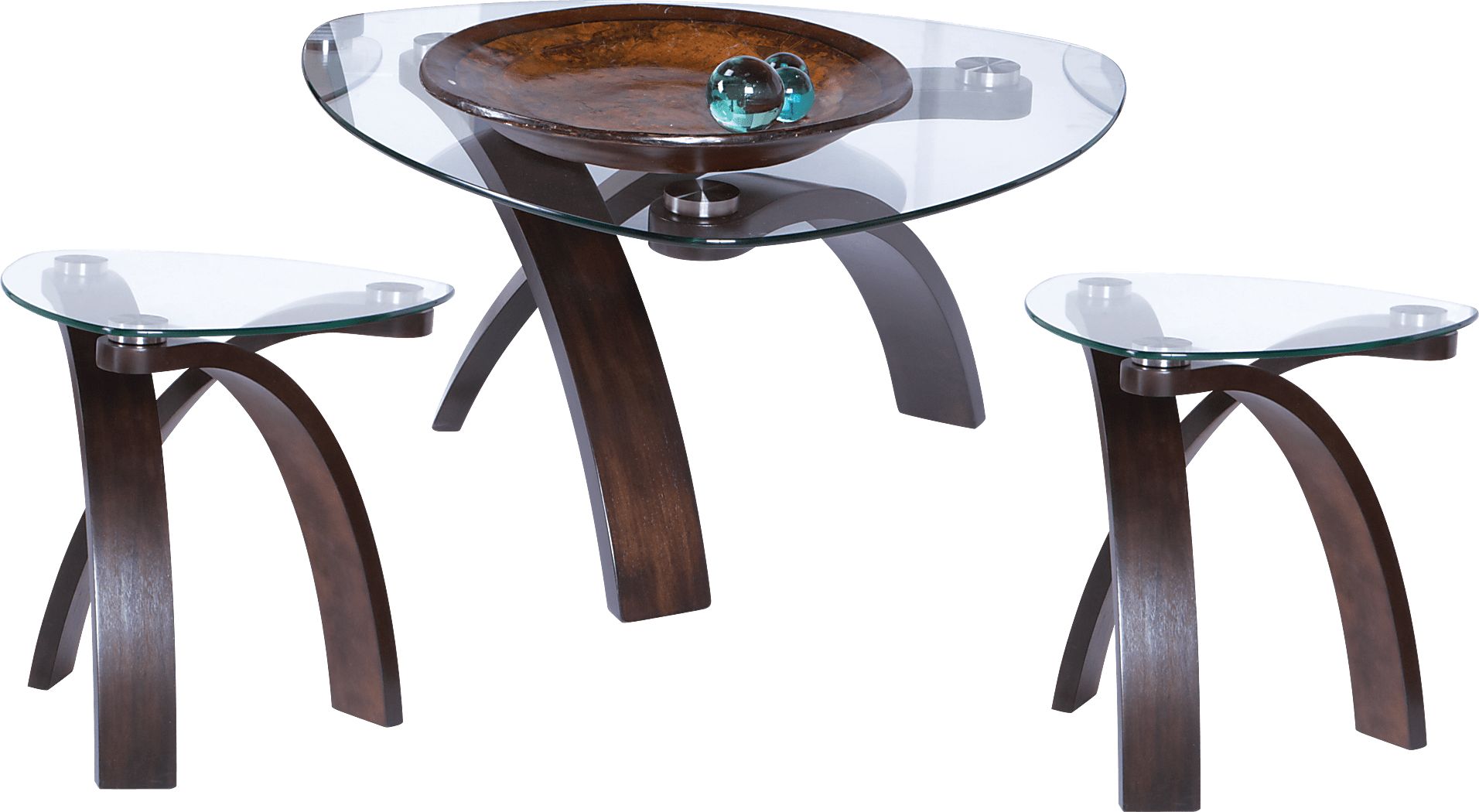 Grant City Merlot Dark Wood End Table(S) | Rooms to Go