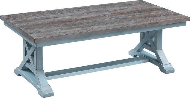 Grantland Blue Colors Cocktail Table | Rooms to Go