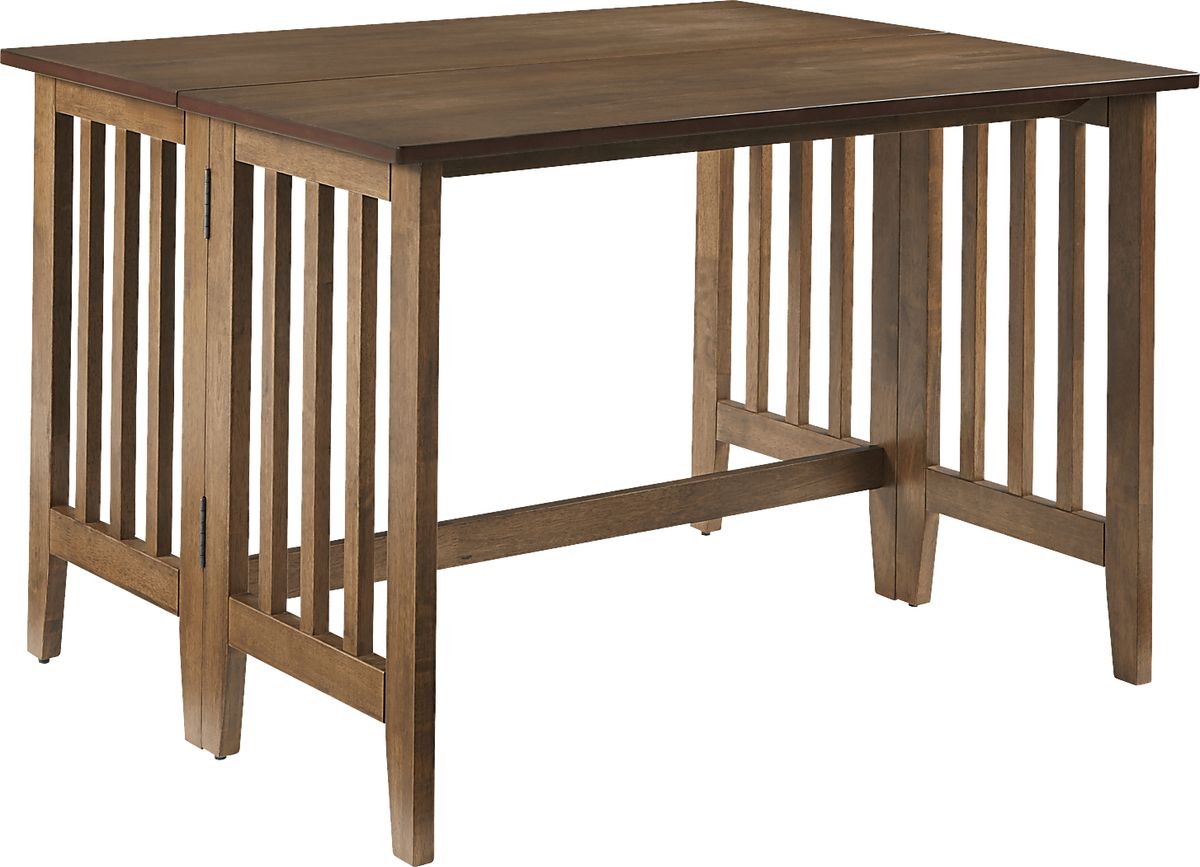 Grayburn Brown Dark Wood Dining Table | Rooms to Go