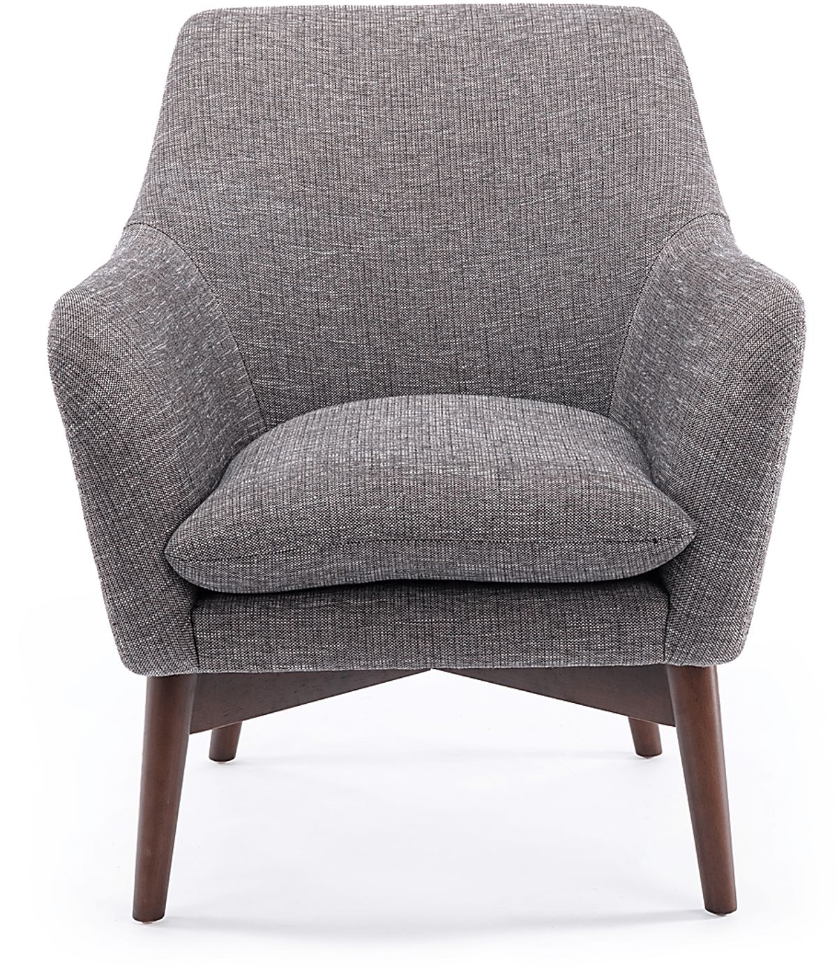 Grayslake Gray Polyester Fabric Accent Chair | Rooms to Go
