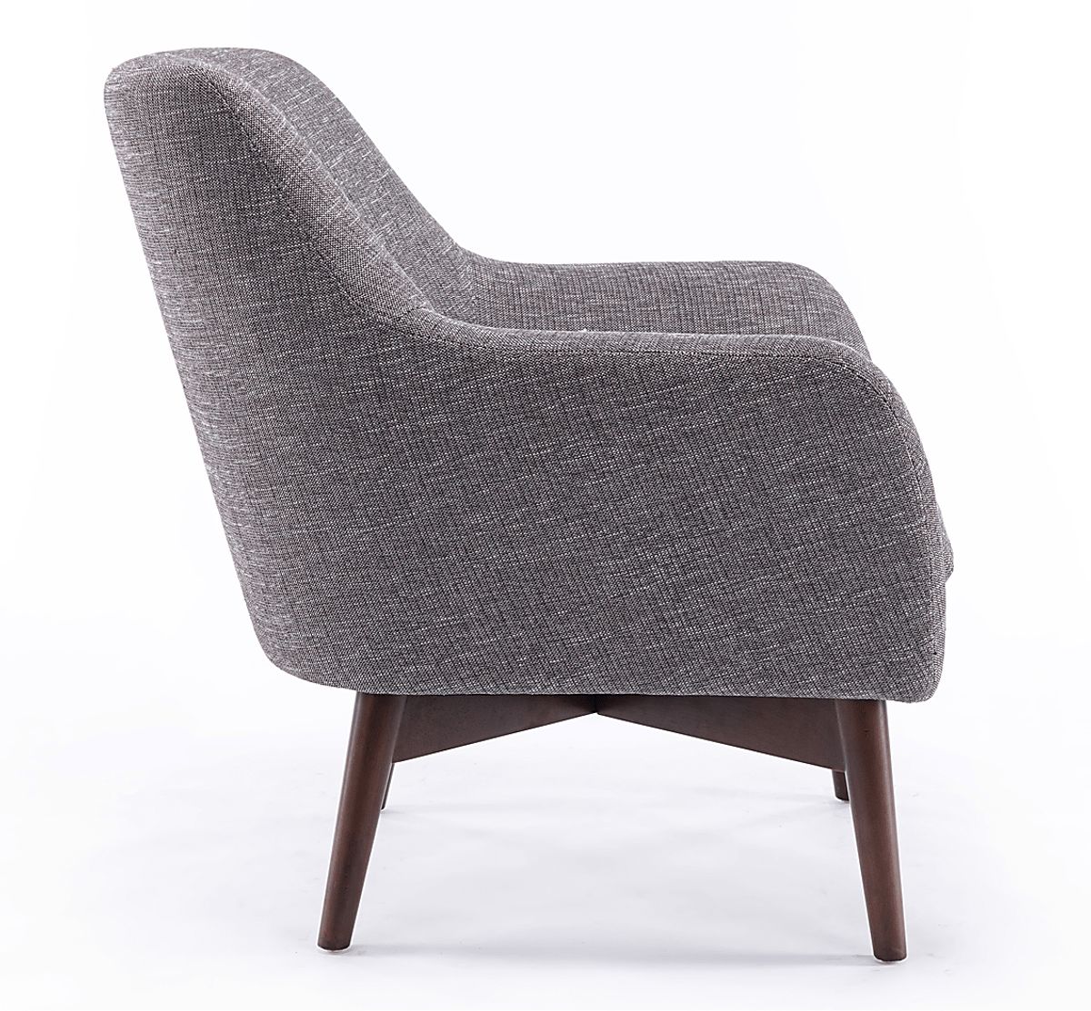Grayslake Gray Polyester Fabric Accent Chair | Rooms to Go