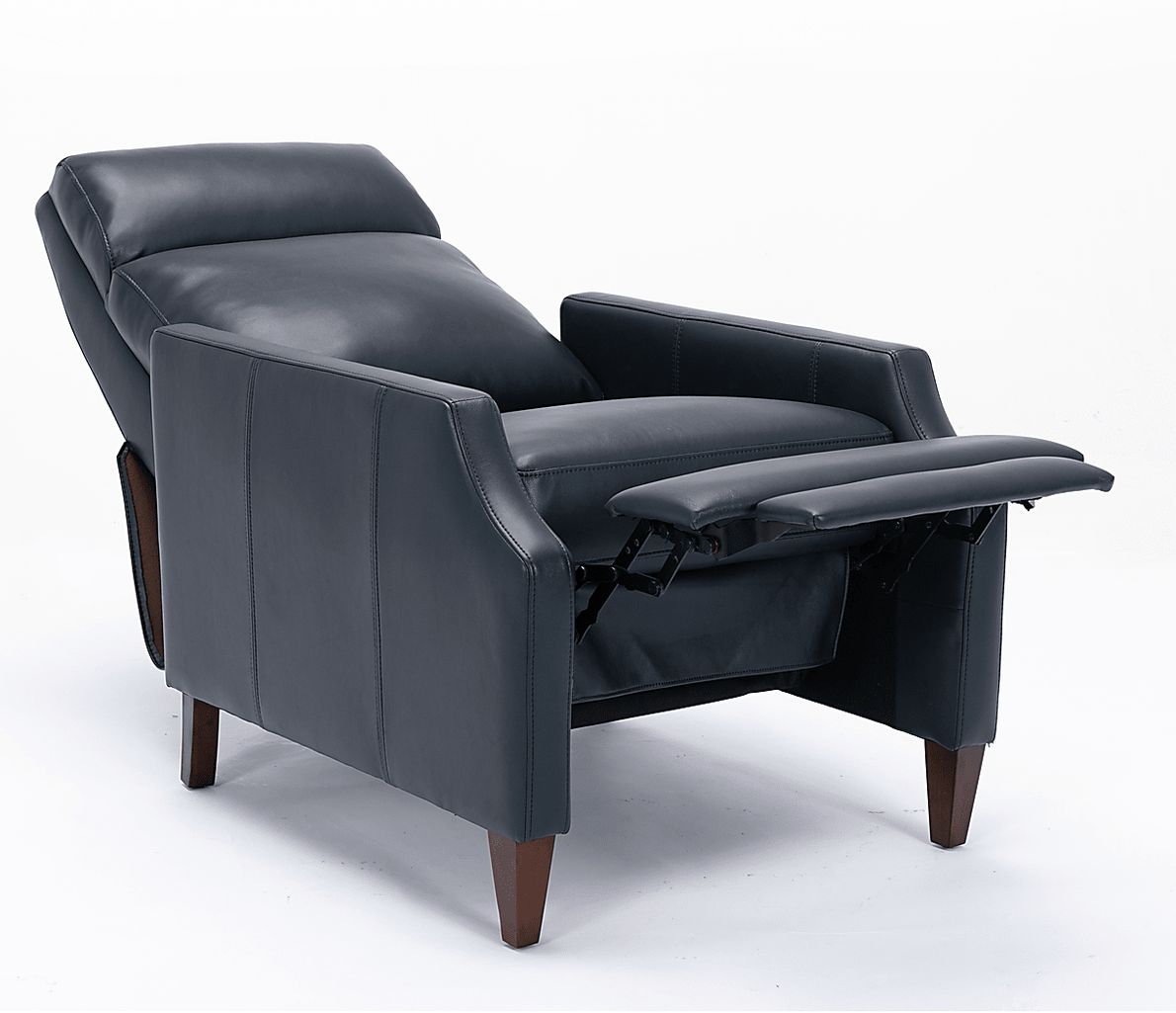Grayview Blue Push Back Recliner - Rooms To Go