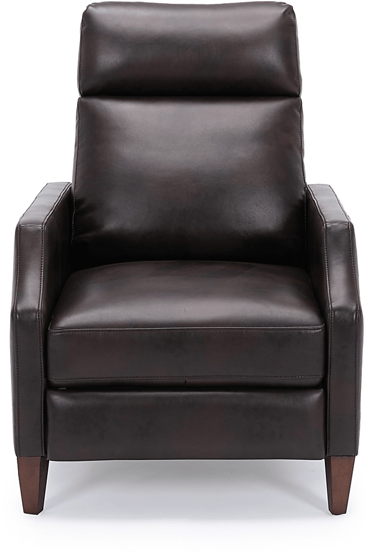 Grayview Brown Polyurethane Fabric Push Back Recliner | Rooms to Go
