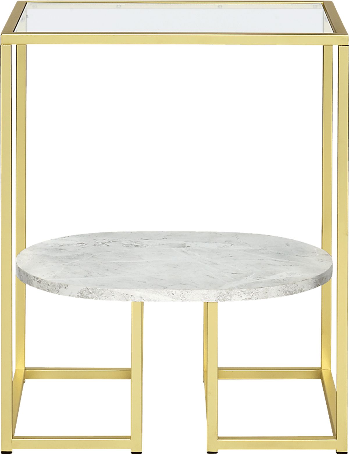 Greencastle Gold Yellow End Table | Rooms to Go