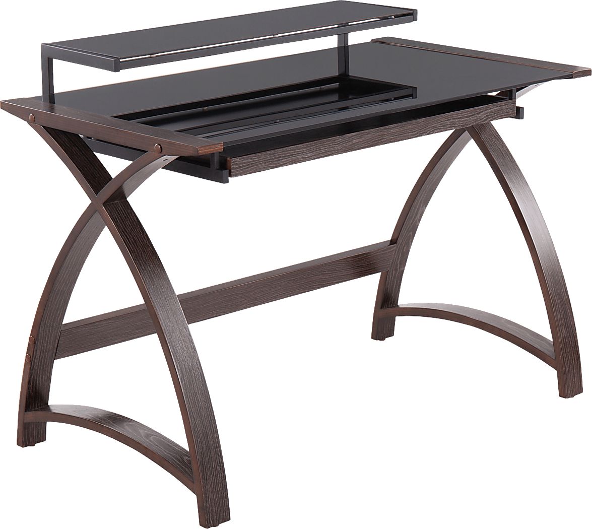 Greyhen Dark Gray Desk - Rooms To Go