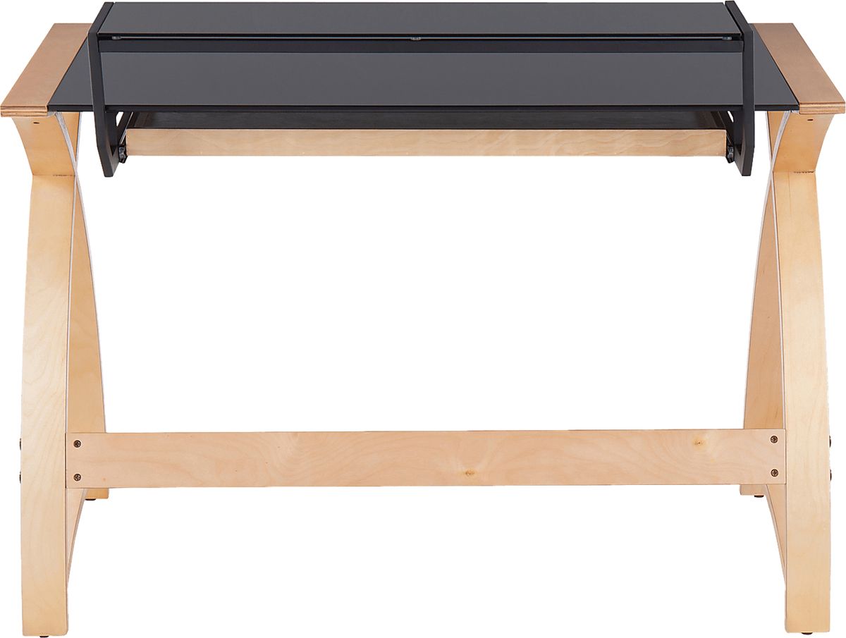 Greyhen Natural Light Wood Desk | Rooms to Go