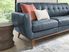Greyson Blue Leather Sofa - Rooms To Go