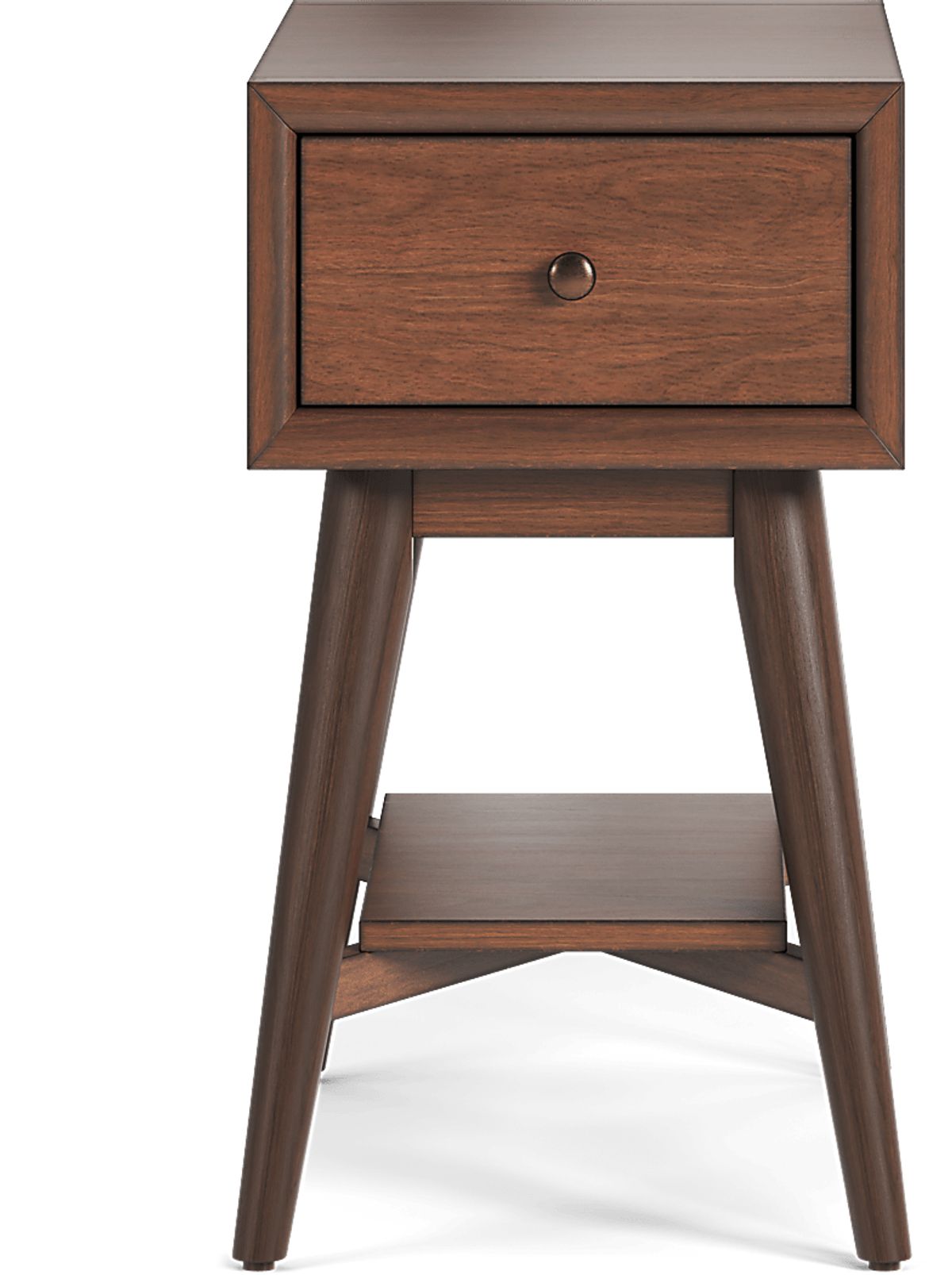 Greyson Brown Cherry Dark Wood Mdf,Wood Chairside Table | Rooms to Go