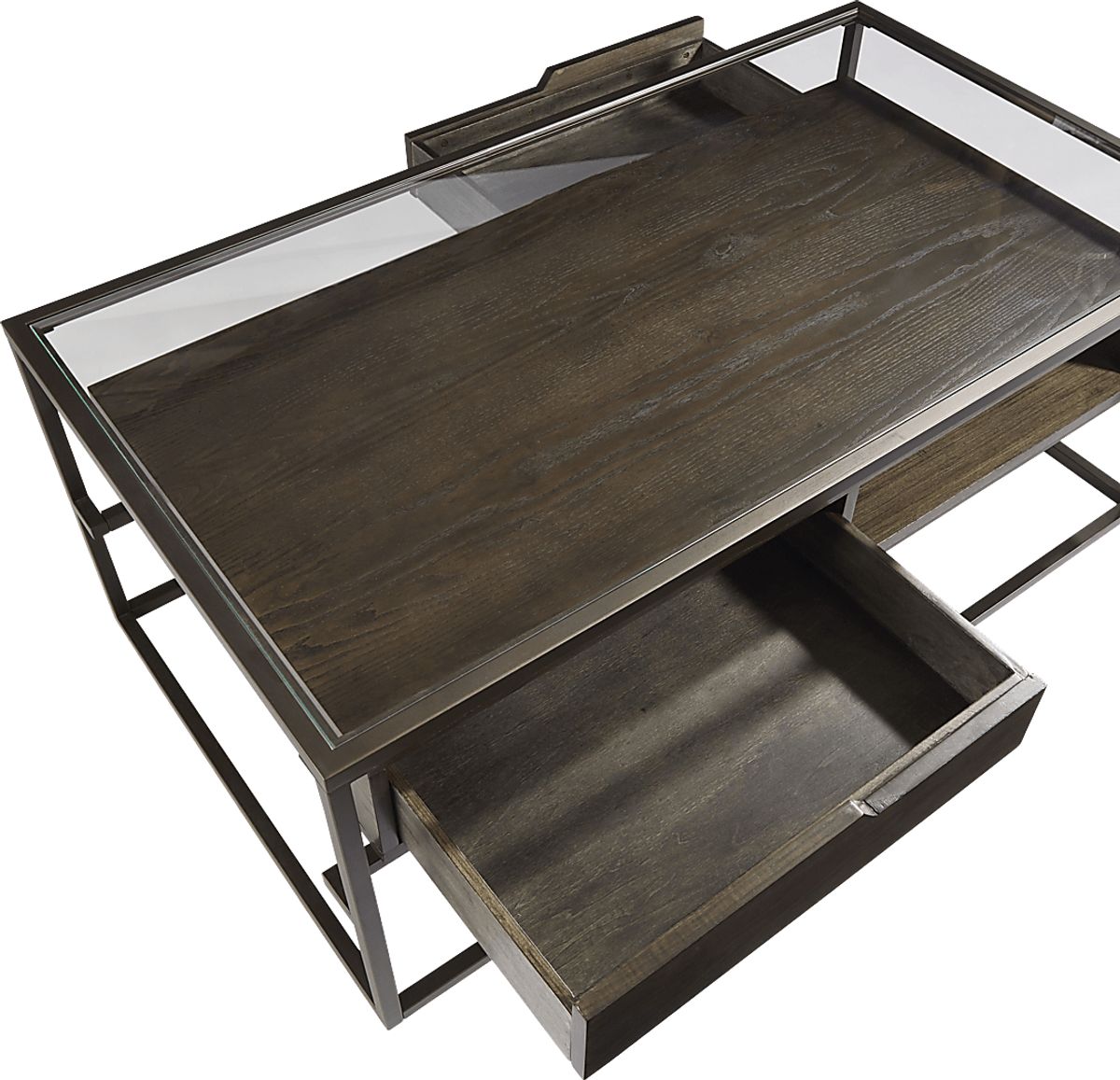 Greywing Brown Dark Wood Cocktail Table | Rooms to Go