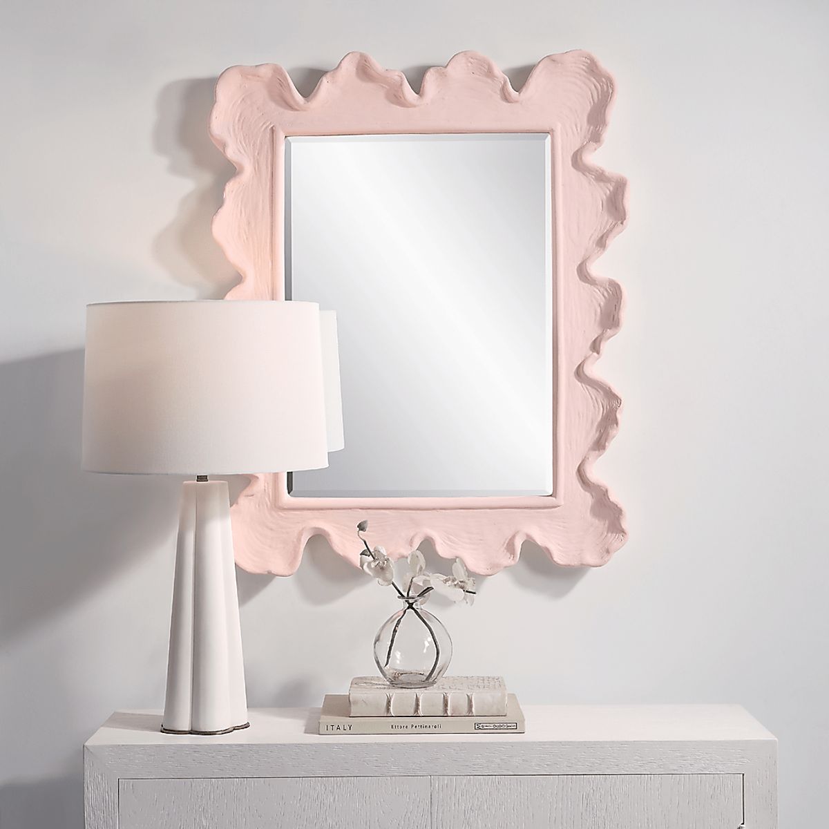 Grimo Pink Colors Mirror | Rooms to Go