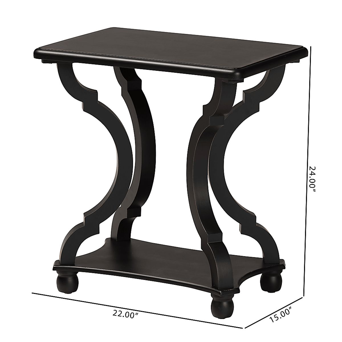 Grognet Black Black,Colors End Table | Rooms to Go