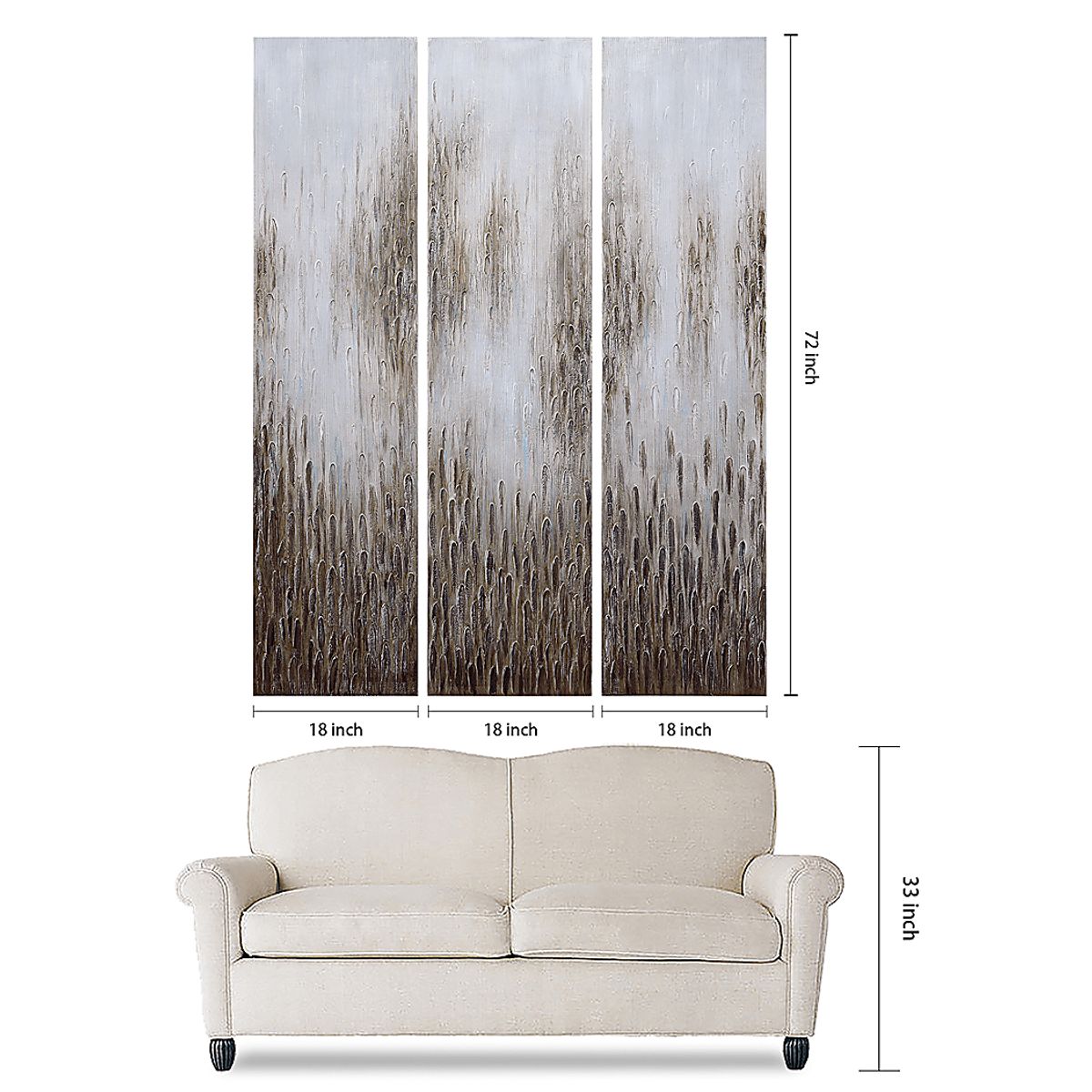 Guilbeau Multi Artwork, Set Of 3 | Rooms to Go