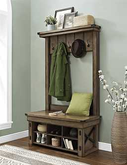 Hackrott Gray Halltree | Rooms to Go